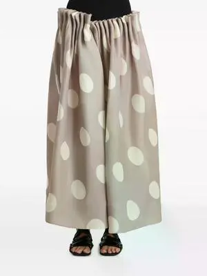 Khaite Polka-dot Skirt