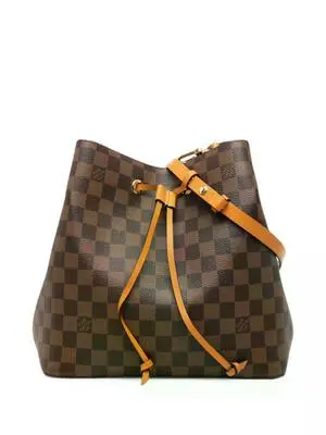 LOUIS VUITTON 2019 Damier Ebene Neonoe Mm Bucket Bag - Brown