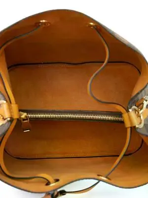 LOUIS VUITTON 2019 Damier Ebene Neonoe Mm Bucket Bag - Brown