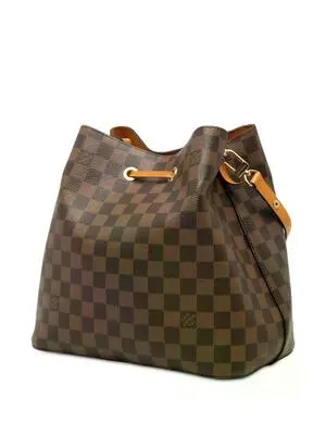 LOUIS VUITTON Damier Ebene Neonoe Mm Bucket Bag