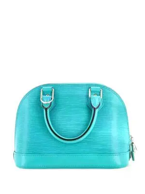 LOUIS VUITTON Alma Handbag Epi Leather Bb Satchel - Green