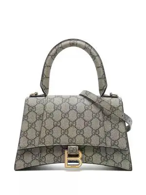 Gucci 2016-2026 Small The Hacker Project Gg Supreme Hourglass Satchel - Neutrals