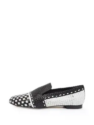 STUART WEITZMAN Woven Loafers