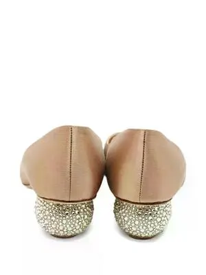 PAUL ANDREW Ankara Crystal-embellished Pumps