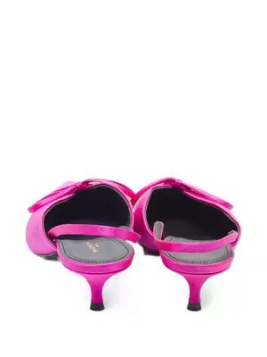 Balenciaga Knife Bow Slingback Pumps