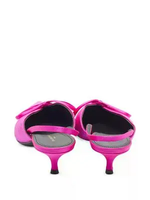 Balenciaga Knife Bow Slingback Pumps