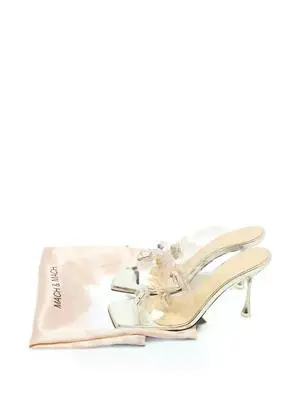 Mach & Mach French Triple Bow Sandals