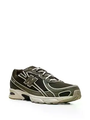 NEW BALANCE 740 Mesh-panel Sneakers - Green