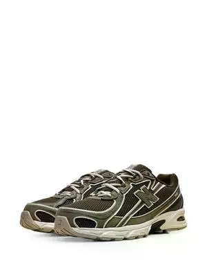 NEW BALANCE 740 Mesh-panel Sneakers - Green