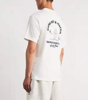Lacoste Ultra Dry Tennis Heritage Graphic T-shirt