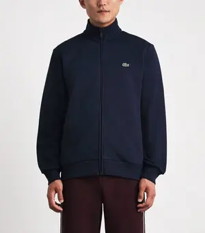Lacoste Fleece Zip-up Sweatshirt