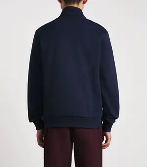 Lacoste Fleece Zip-up Sweatshirt