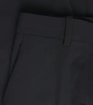 Theory Wool Flared Trousers
