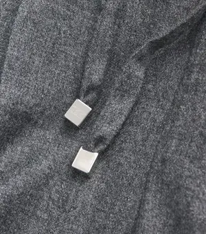 Kiton Virgin Wool Drawstring Trousers