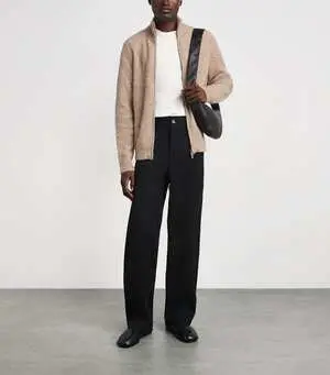 Barena Venezia Alpaca-blend Zip-up Cardigan