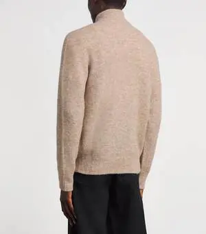 Barena Venezia Alpaca-blend Zip-up Cardigan