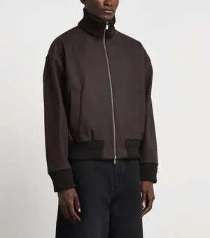 Barena Venezia Wool-blend Bomber Jacket