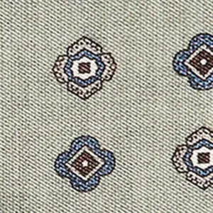 Brunello Cucinelli Silk Medallion Pocket Square