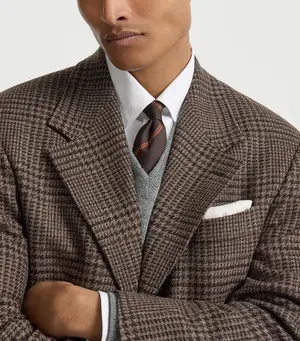 Brunello Cucinelli Silk Striped Tie