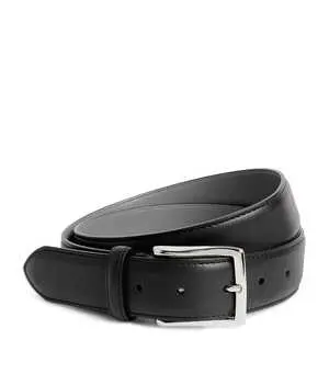 Corneliani Leather Belt - Black