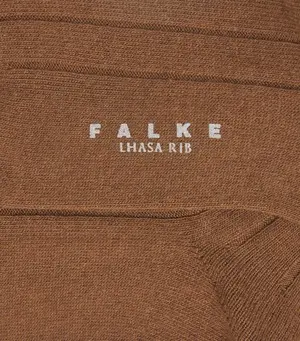 Falke Wool-cashmere Blend Lhasa Ribbed Socks