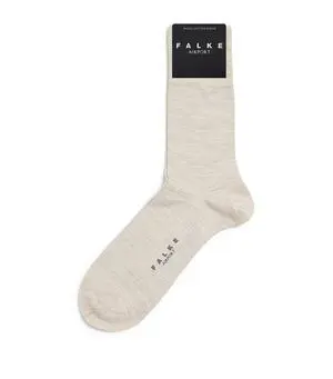 Falke Wool-blend Airport Socks - Beige
