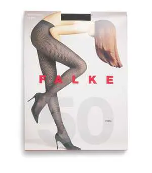 Falke Chevron 50 Tights - Black