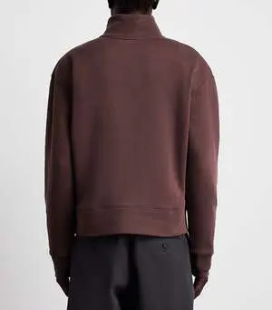 Studio Nicholson Cotton Half-zip Sweatshirt