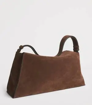 Studio Nicholson Suede Shiboru Shoulder Bag