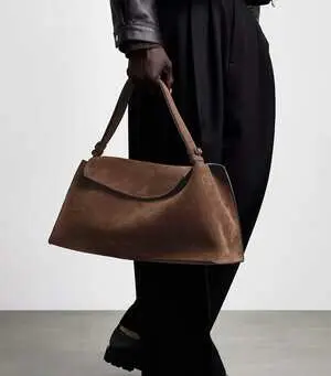 Studio Nicholson Suede Shibori Shoulder Bag