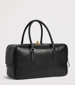 Balenciaga Lambskin Le 7 Bowling Bag