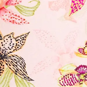 PatBO Ruffled Orchid Bloom Swimsuit