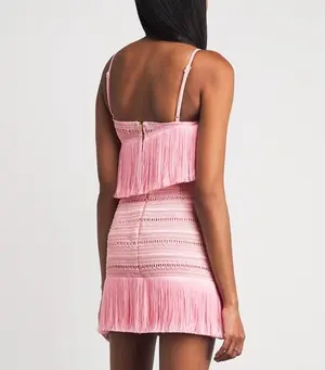PatBO Fringed Bra Top