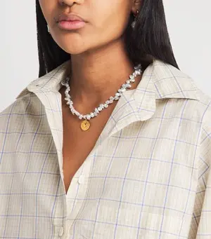 Faithfull The Brand Linen Check Angelo Shirt