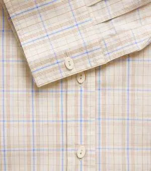 Faithfull The Brand Linen Check Angelo Shirt