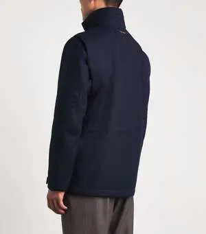 Sease Laminated Virgin Wool-cashmere Field Jacket
