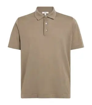 Vuori Merino Polo Shirt - Brown