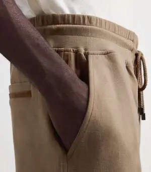 Pal Zileri Cotton-blend Drawstring Sweatpants