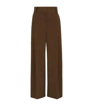 Brunello Cucinelli Moleskin Sartorial Trousers - Brown