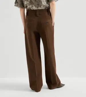 Brunello Cucinelli Moleskin Sartorial Trousers
