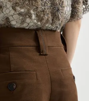 Brunello Cucinelli Moleskin Sartorial Trousers
