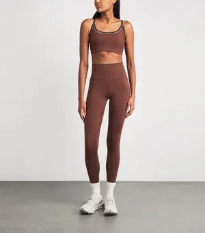 Varley Freesoft High-rise Sports Leggings - Brown
