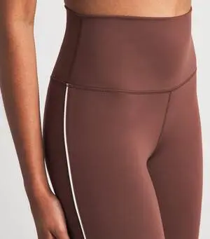 Varley Freesoft High-rise Sports Leggings - Brown