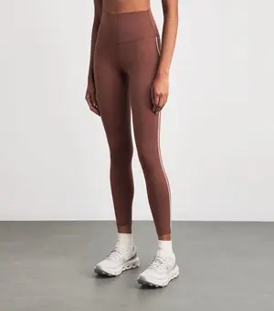 Varley Freesoft High-rise Sports Leggings - Brown