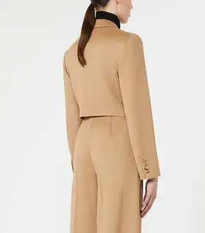 Max Mara Camelwool Cropped Blazer