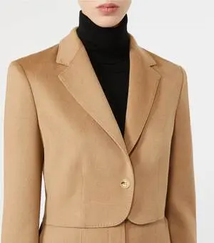 Max Mara Camelwool Cropped Blazer