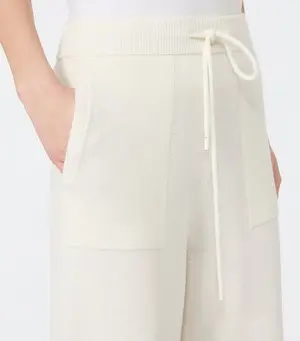 Max Mara Cashmere Drawstring Trousers