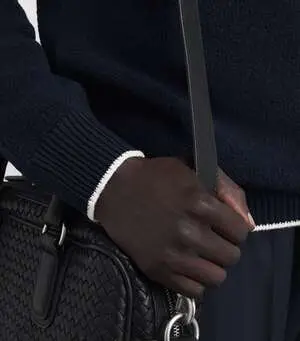 Herno Virgin Wool-blend Quarter-zip Sweater