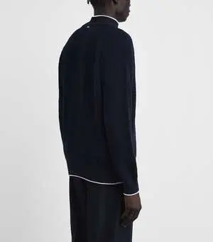 Herno Virgin Wool-blend Quarter-zip Sweater