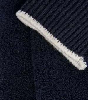 Herno Virgin Wool-blend Quarter-zip Sweater